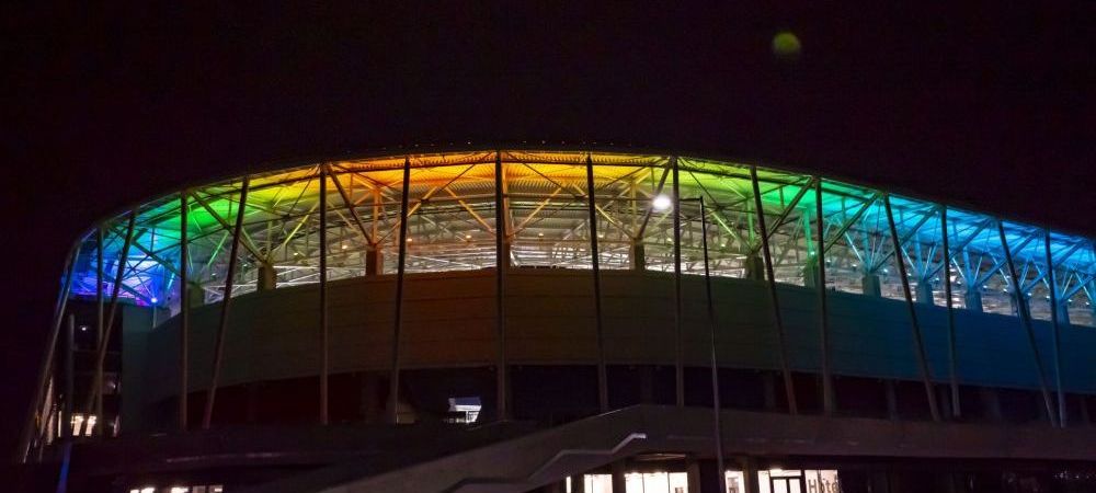S-a aprins noul stadion Steaua! Cum arata arena de 100 de milioane de ...
